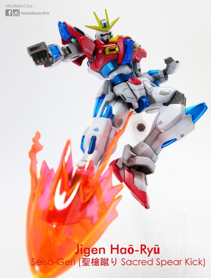 Custom Build: HGBF 1/144 Try Burning Gundam