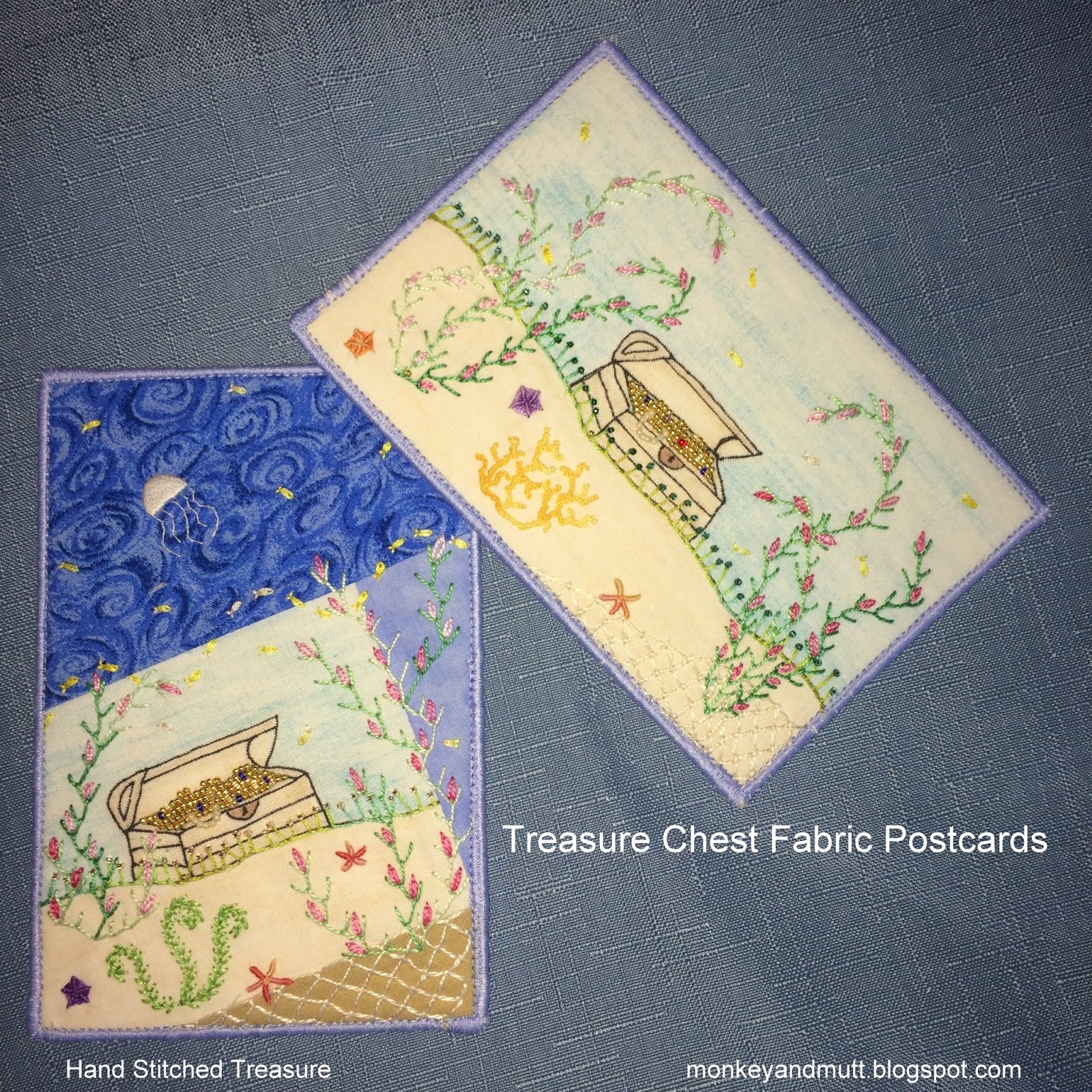 Hand Stitched Treasure: Tutorials and Free Patterns