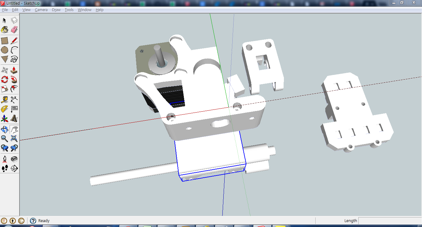 Withscan: .SCAD .STL 파일을 SKETCHUP을 통해 이용하는 방법