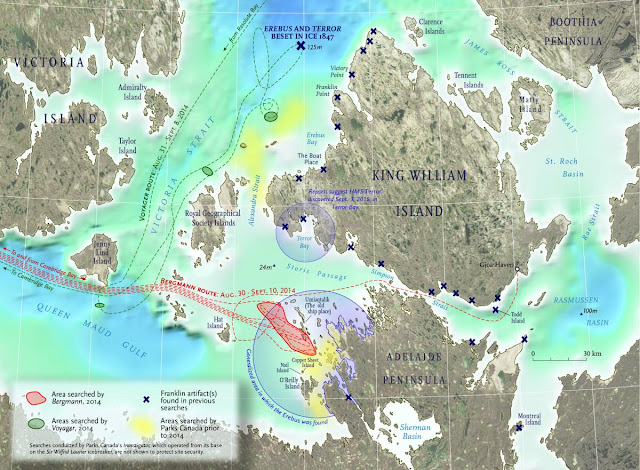 Arctic Northwest Passage: HMS TERROR found 168 years after Northwest ...
