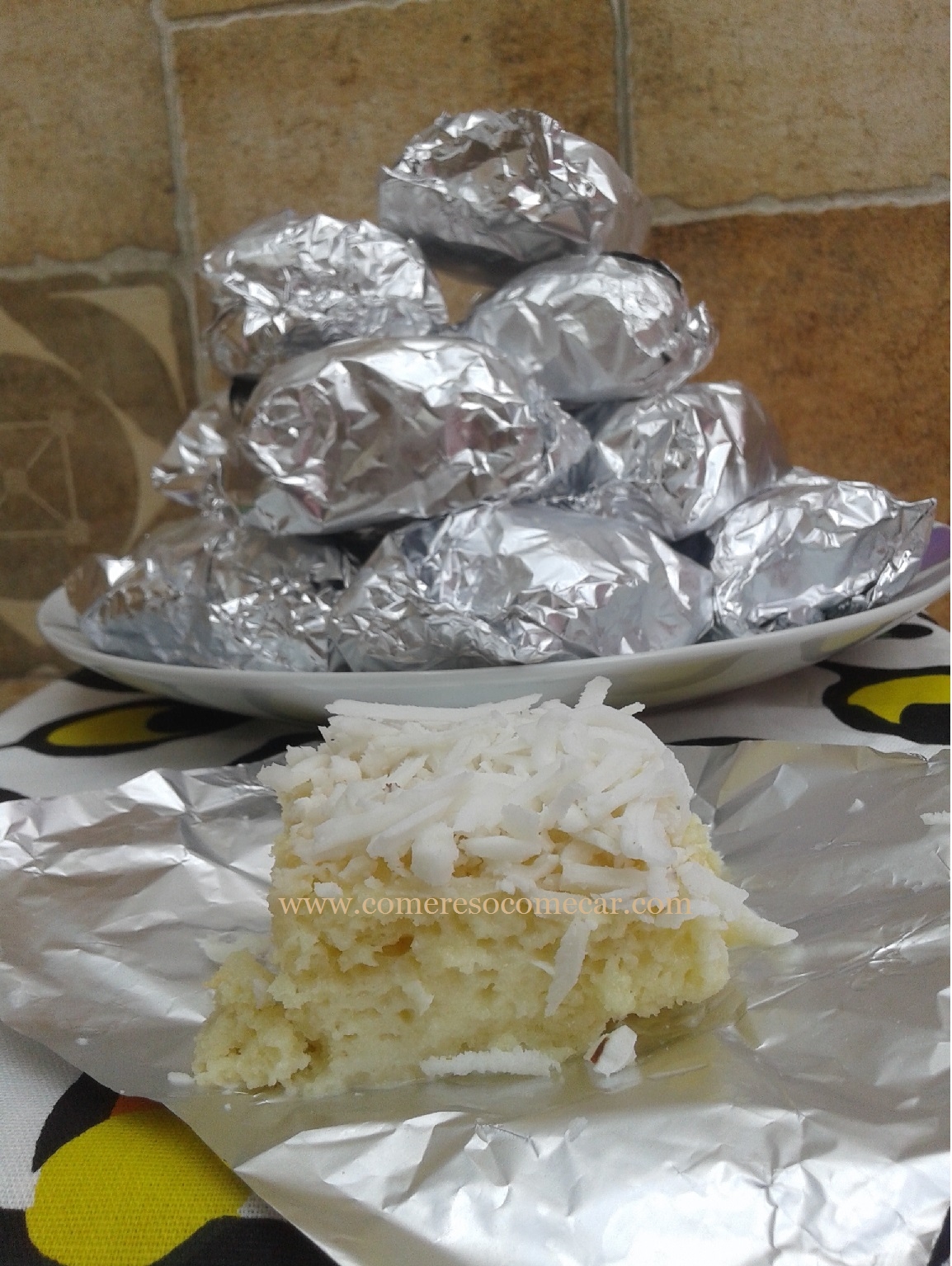 BOLO GELADO DE COCO (OU BOLO TOALHA FELPUDA) - Receitas Culinárias