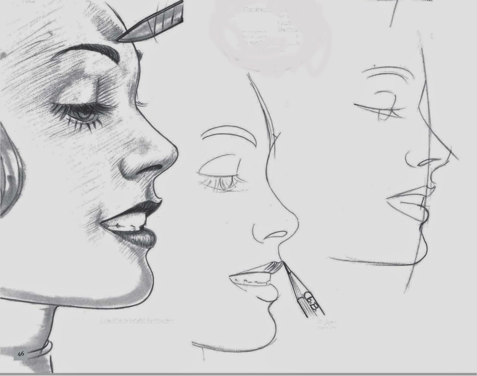 Drawings: WOMEN: PROFILE