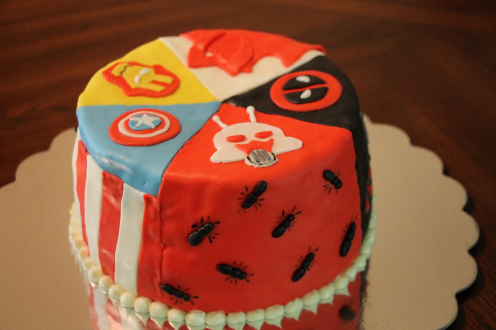 Marvel Superhero Cake
