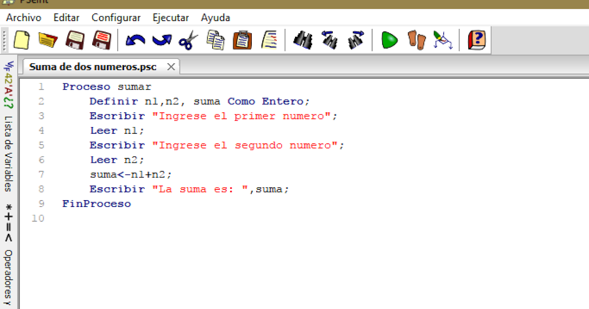 Algoritmo con Pseudocódigo