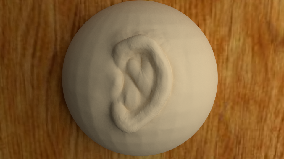 Human Ear Sculpture