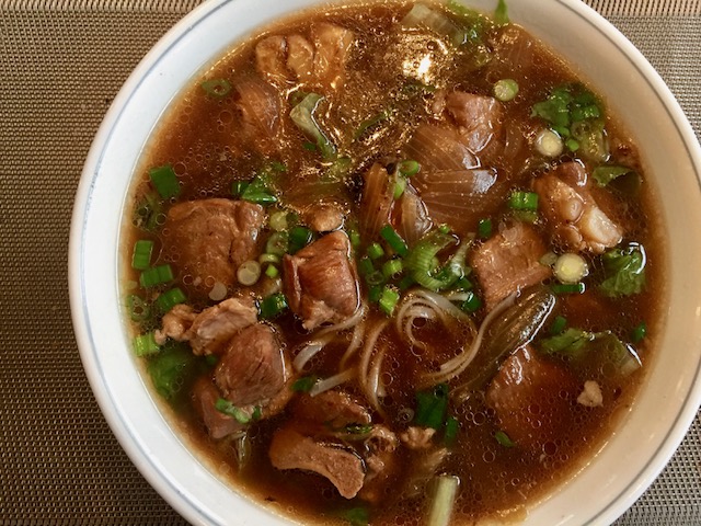 Pork Rib Noodle Soup - My Comfort Food