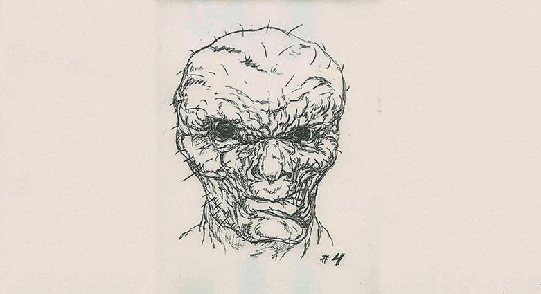 See What Golblum Almost Looked Like in THE FLY Concept Art by Chris ...