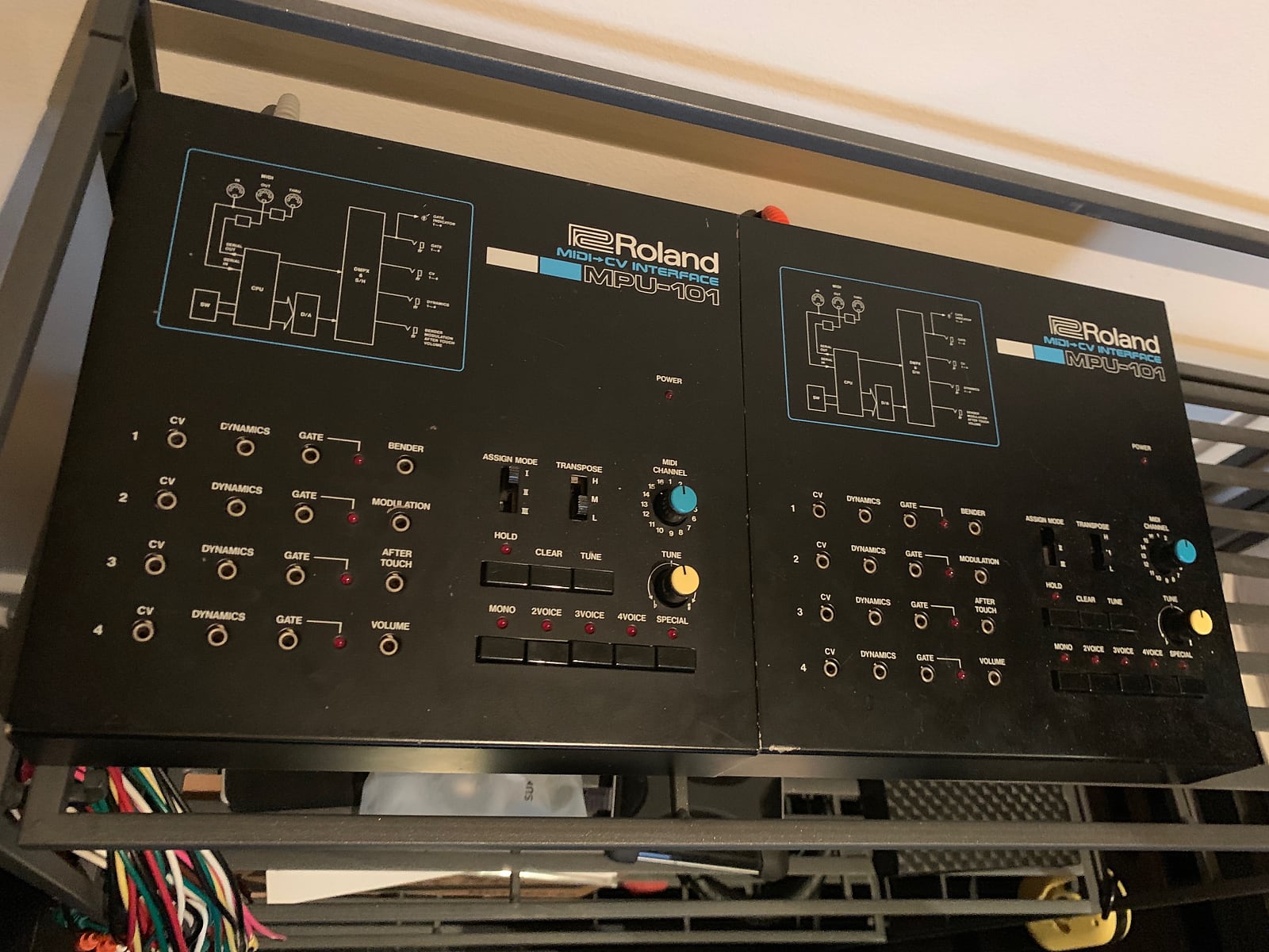 MATRIXSYNTH: Roland System 100M with 11 Modules + 2 MPU-101