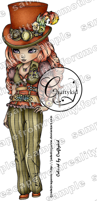 Escape From Reality Blog: FTU Digi Stamp Colored Tubes