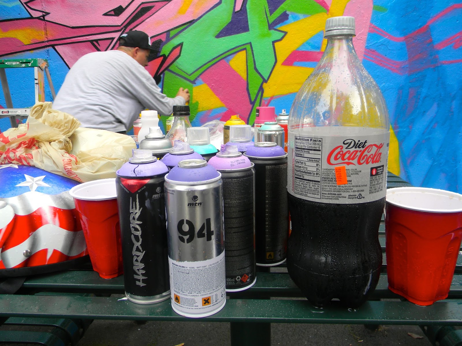 ART & FASHION SALON: Rocking It At The GRAFFITI HALL OF FAME; Wild ...