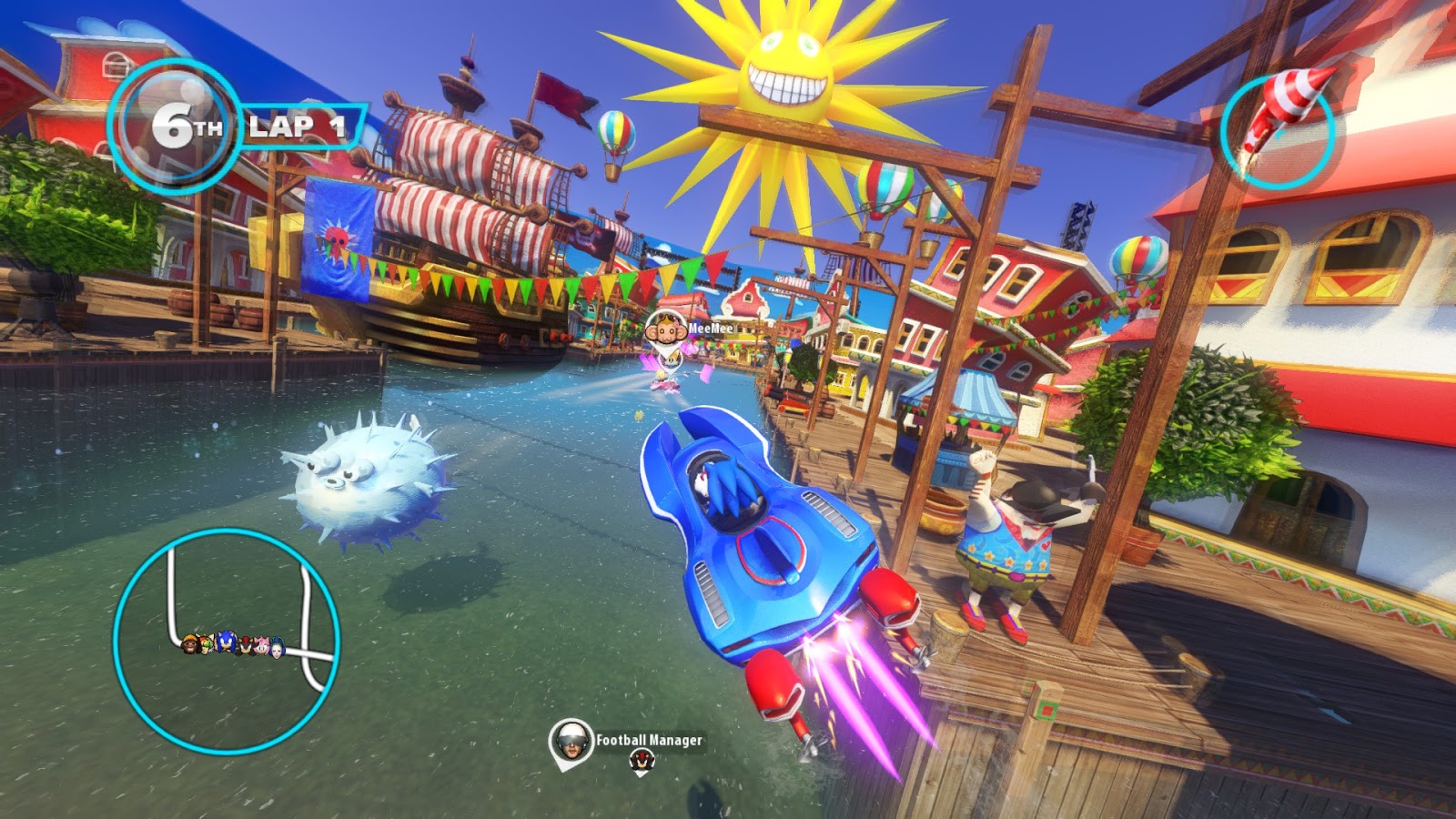 The Cranky Old Gamer: REVIEW - SONIC & ALL-STARS RACING TRANSFORMED