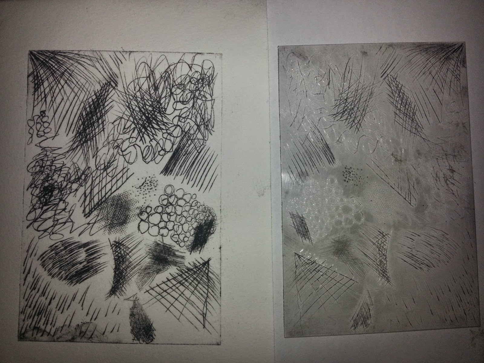 Art and Design: Intaglio: Dry Point Printing