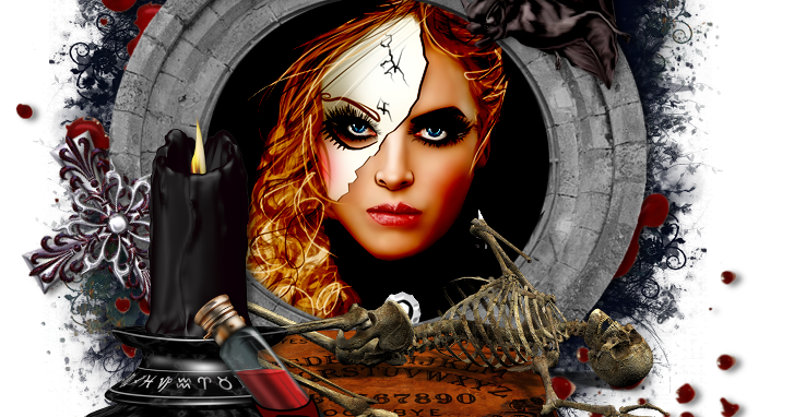 MizTeeques Tuts: Gothic Mask