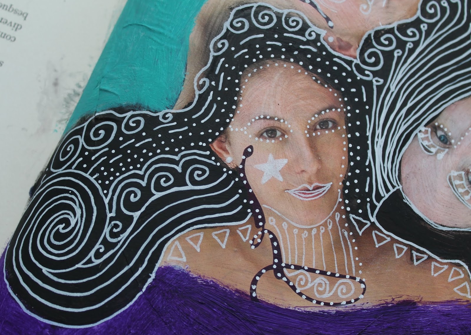 All of Me: White pen patterning