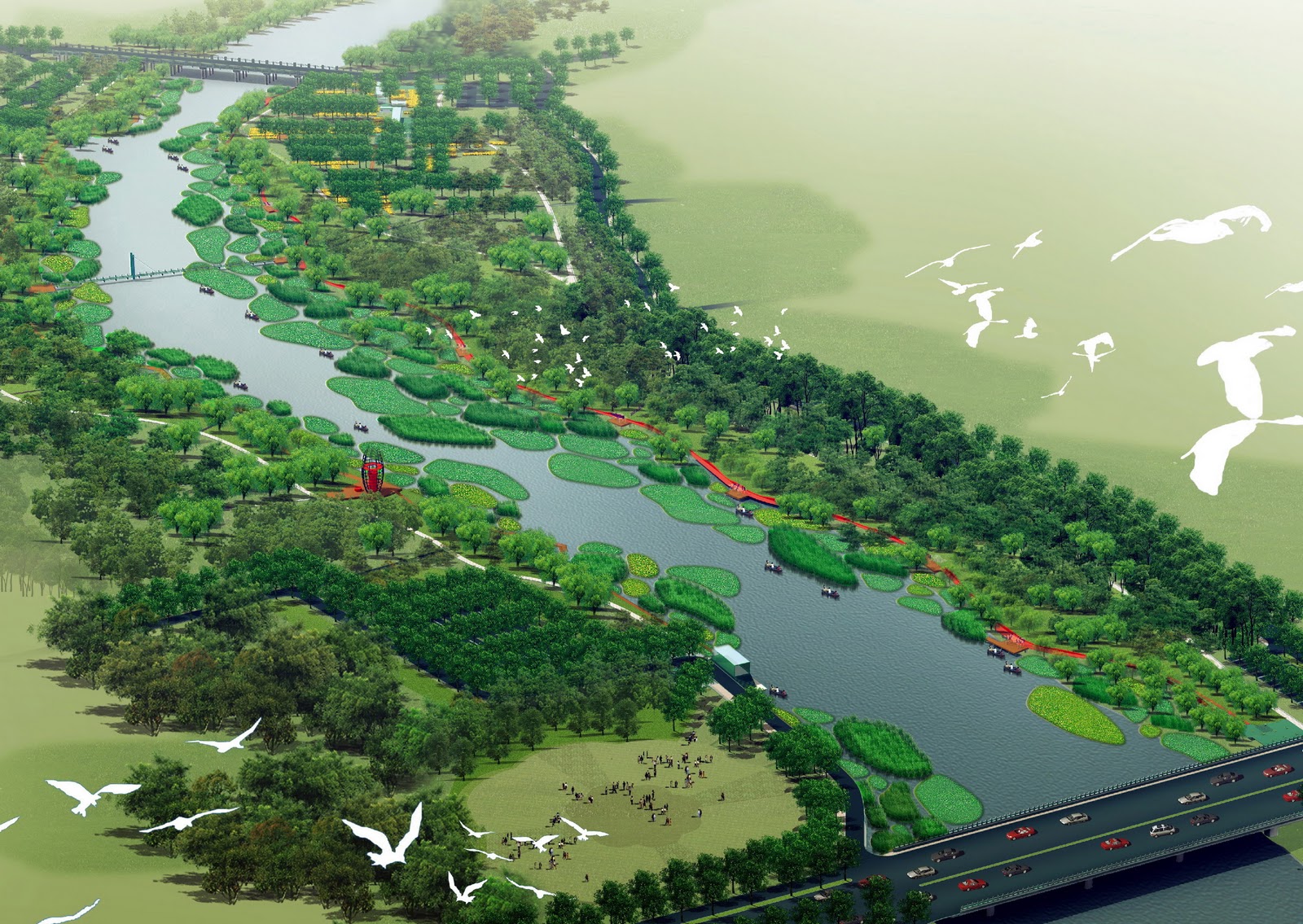 Oh, lovely landscape!: Picked out project: Red Ribbon Park