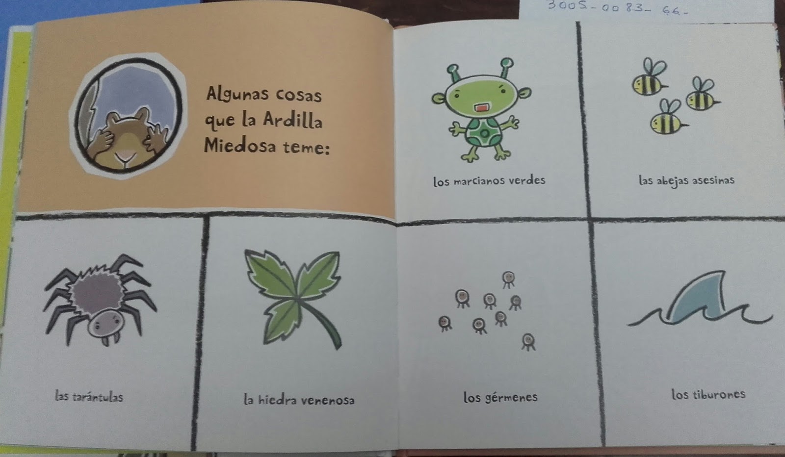 Coleccionando cuentos: La Ardilla Miedosa