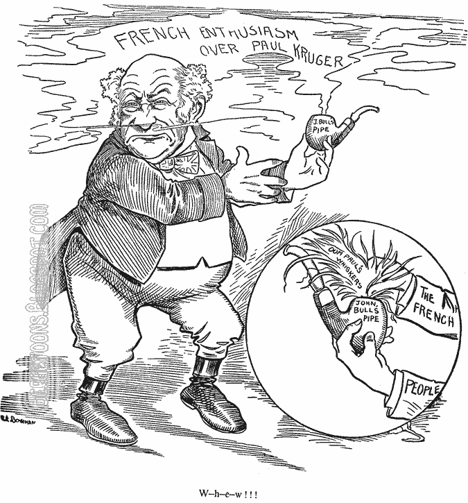 Berge's Cartoon Blog: R.C. Bowman Cartoons about Great Britain -- 1900