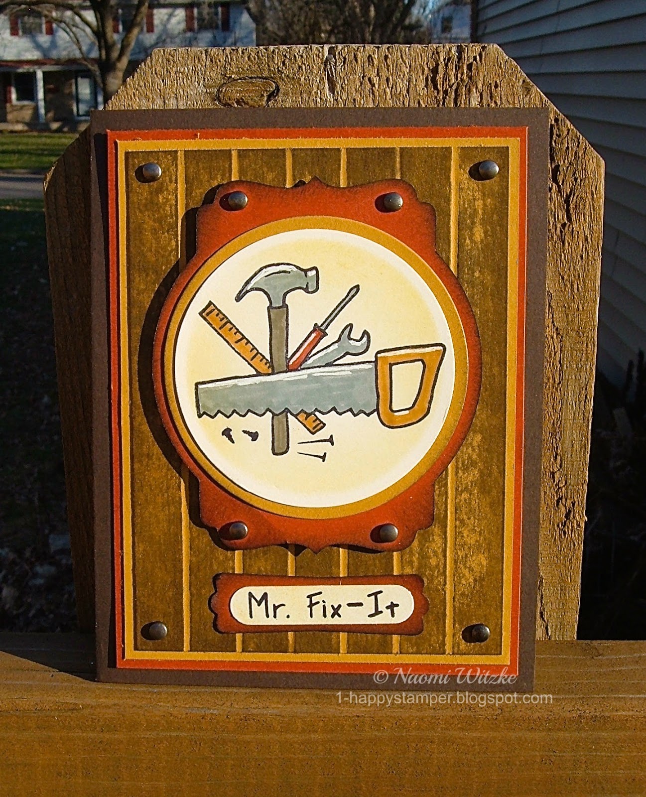 Sweet 'n Sassy Stamps: Mr. Fix-It