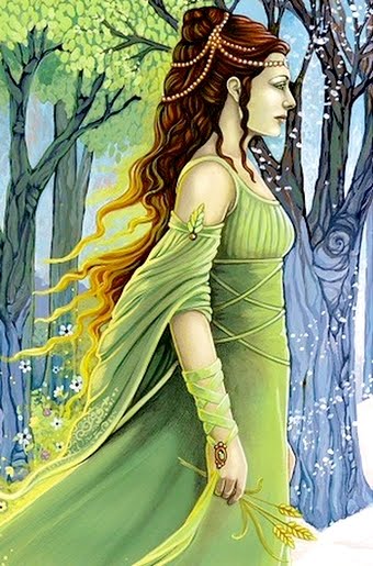 ARBOLESCENCIAS TELÚRICAS: DEMÉTER : DIOSA DE LA FERTILIDAD Y LA TIERRA