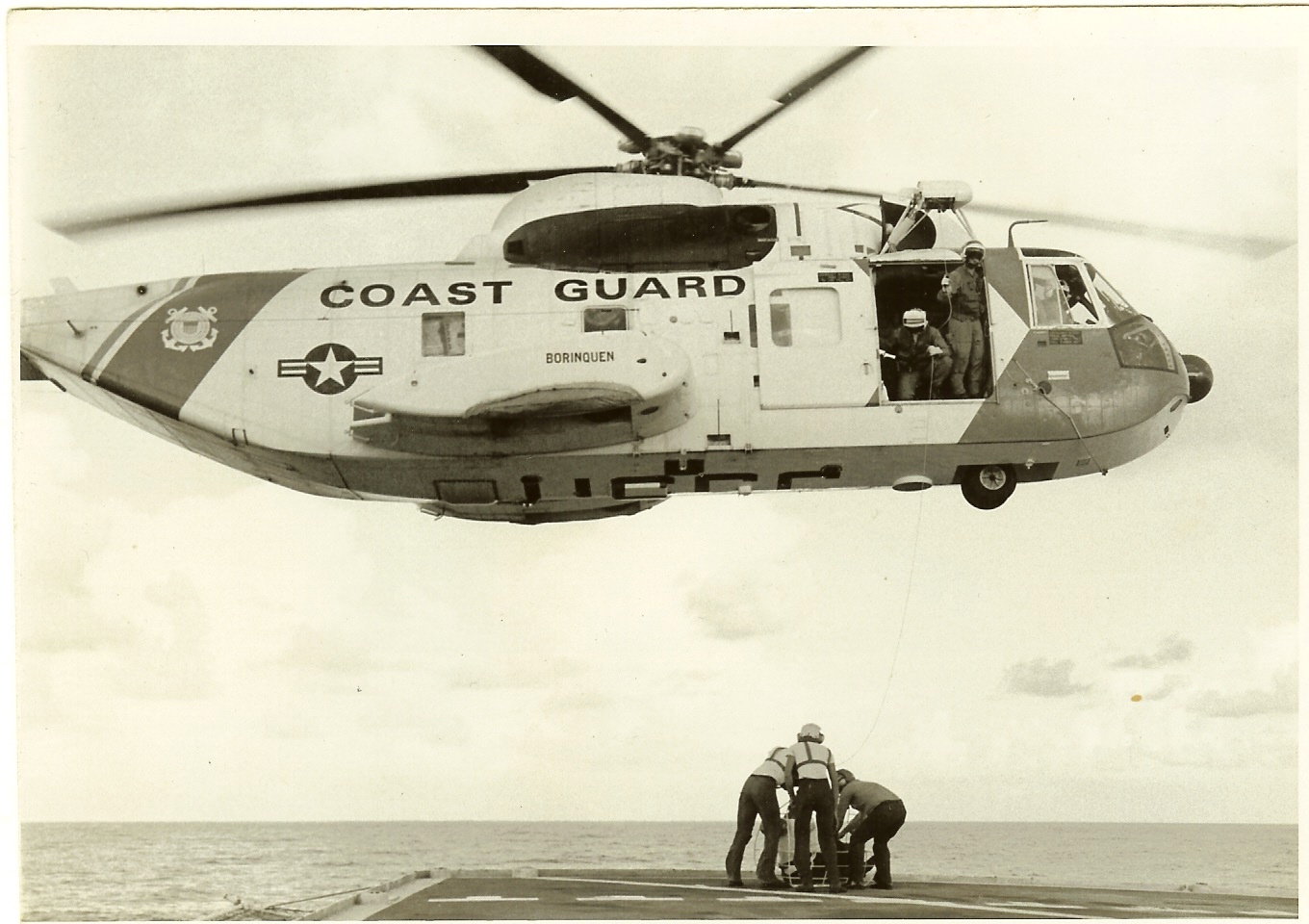 Four Bees: USCG Sikorsy, H-3 Pelican Helicopters, USCG Air Station ...
