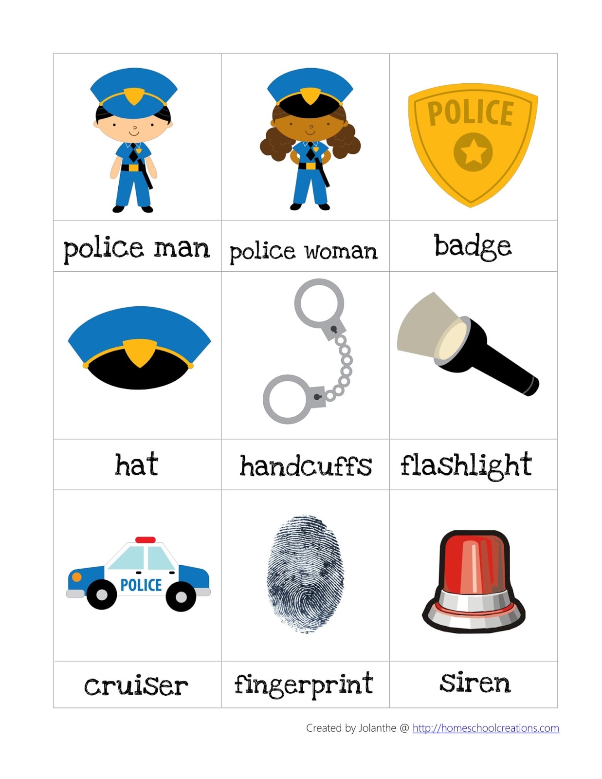 English Time!: Police project