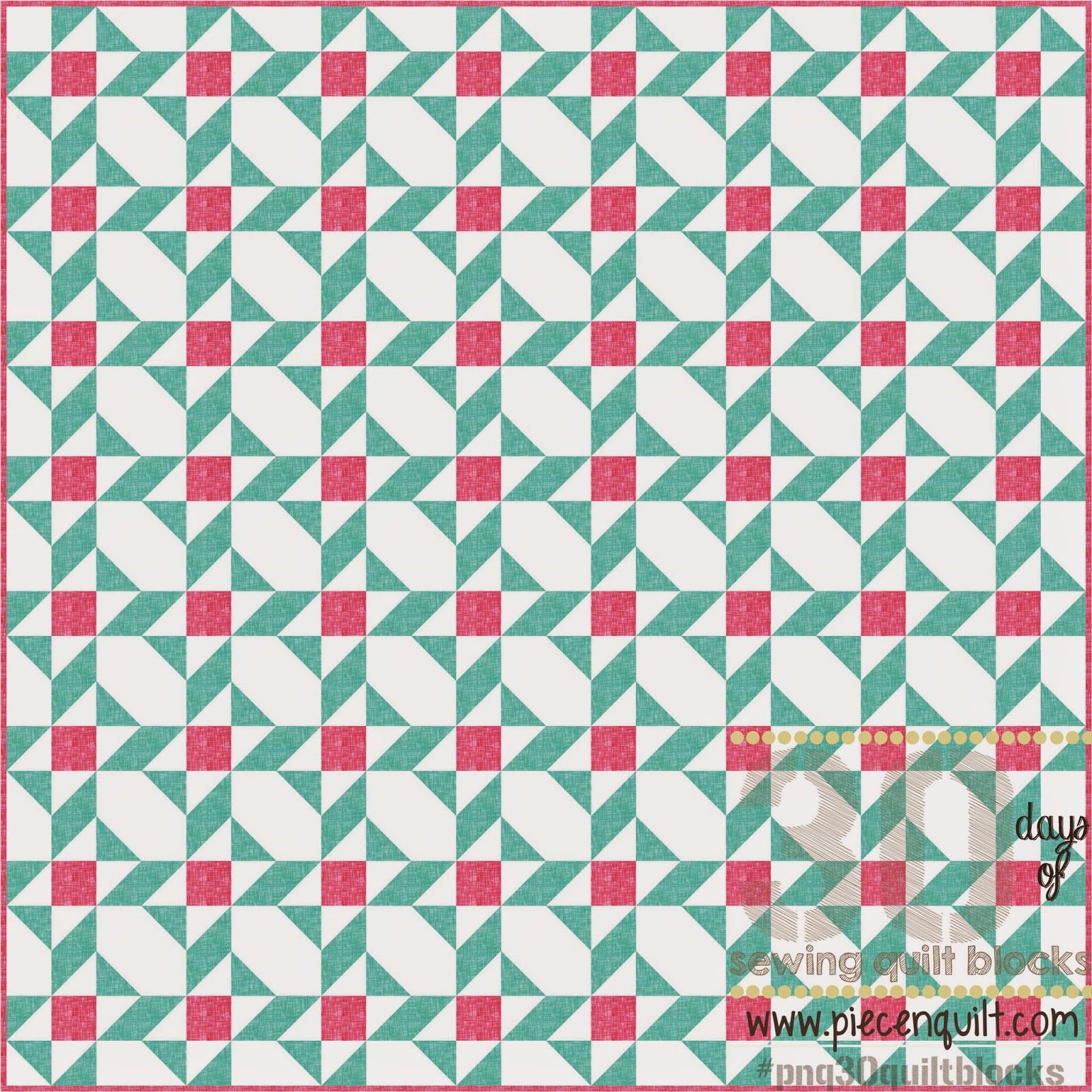 Piece N Quilt: How to: Split Nine Patch Quilt Block - 30 Days of Sewing ...