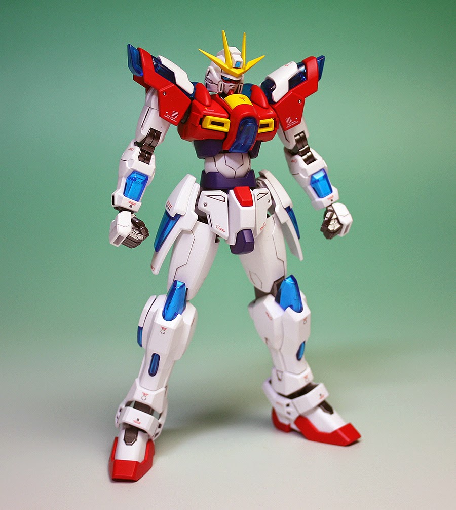 Custom Build: HGBF 1/144 Try Burning Gundam