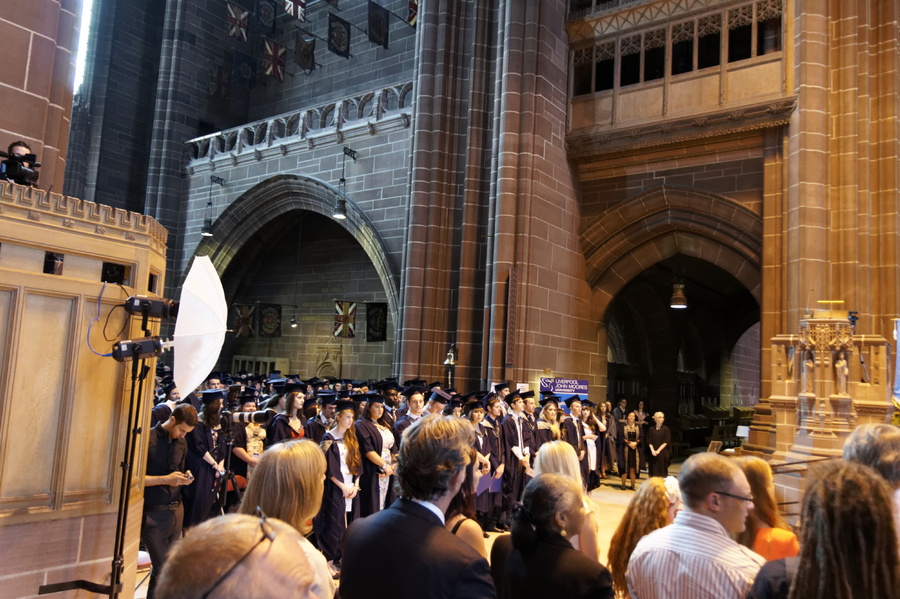 MindTheLiverpool: JMU graduation ceremony in the Liverpool Anglican ...