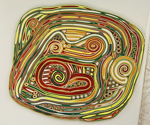 Kristie Foss Creations: Extruded Mokume Gane ~ Plus!