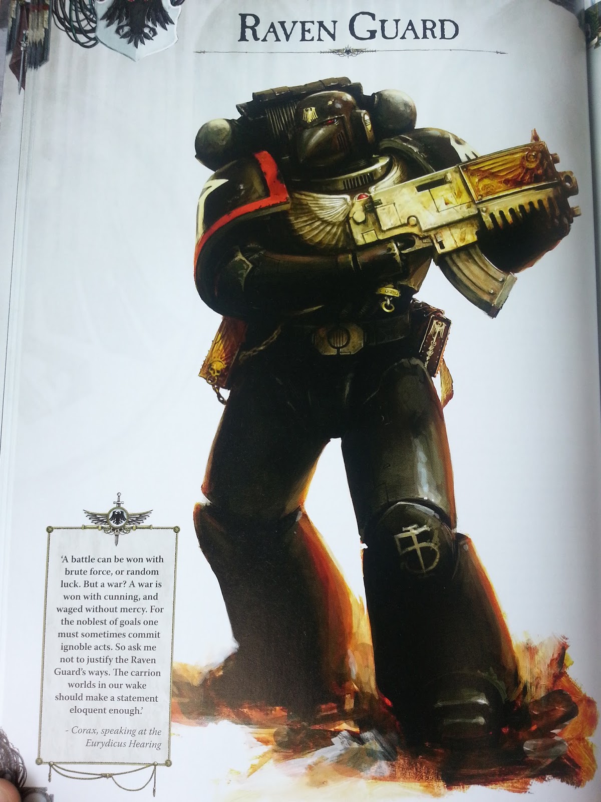 Facing The Grey Tide: List Building: 1,000 Point Raven Guard Army