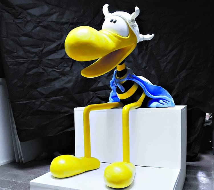 EL BLOGAZO DEL COMIC: Clemente tiene su estatua en San Telmo