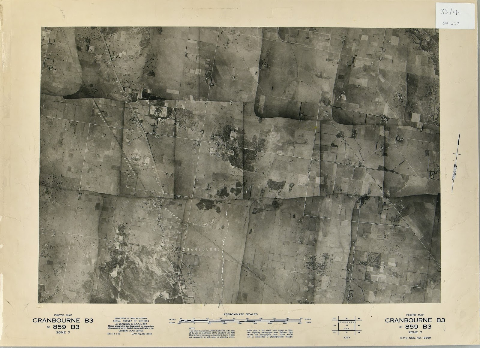 Casey Cardinia - links to our past: Aerial photos of the flat, coastal ...