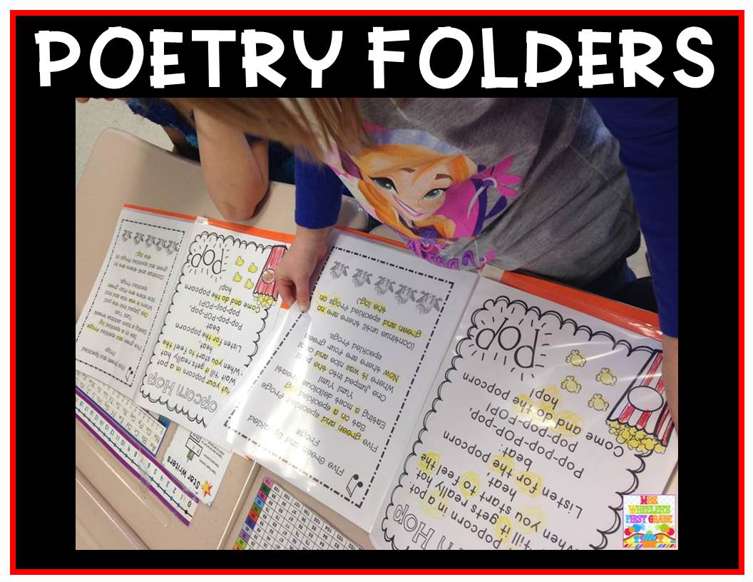 Mrs. Wheeler's First Grade Tidbits: Poetry Galore!!!!