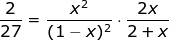 Math Principles: Chemical Equilibrium of Gases, 2