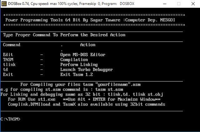 TASM 1.4 untuk windows 7/8/10 64 Bit full | Medan IT