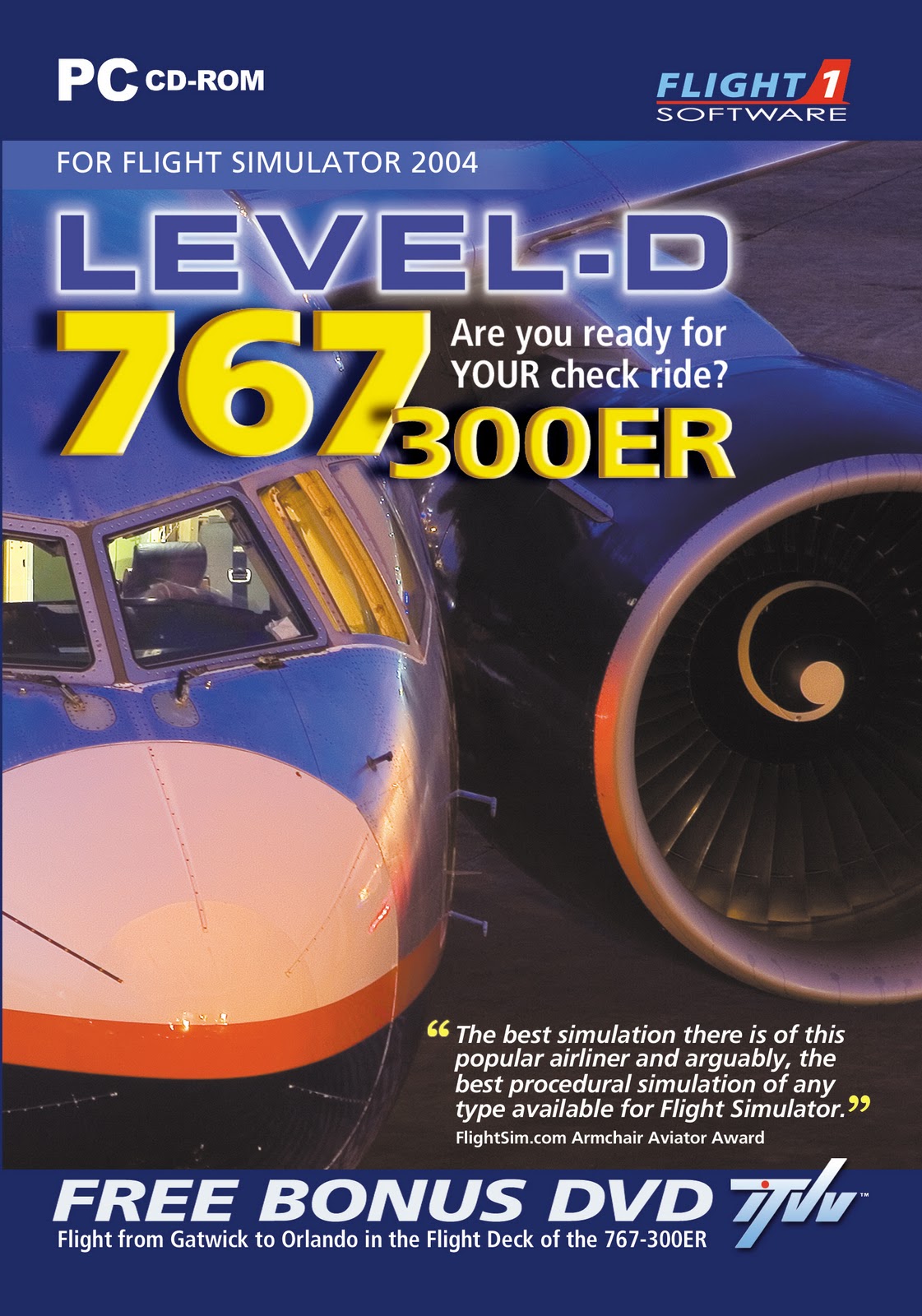 Level-D 767 FS2004:[FS2004].:::Hiper FS:::. [FSX] .::Voando cada vez ...