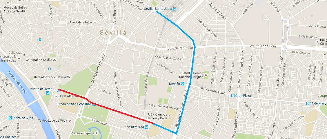 Cultura de Sevilla: La ampliación del tranvía podría coser diferentes ...