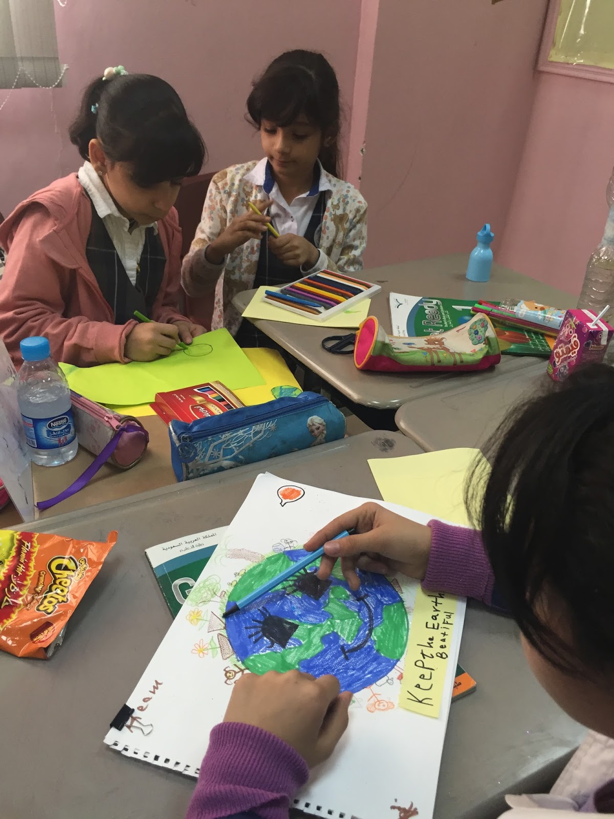 4thgrade.environment: making guding posters