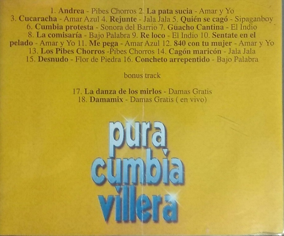 La Mejor Cumbia Villera: Pura Cumbia Villera - Aguante La Cumbia ...