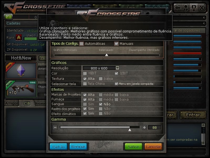 RPM CROSSFIRE , KILL MARK MELHOR FPS Z8GAMES FORUM: AUMENTAR FPS