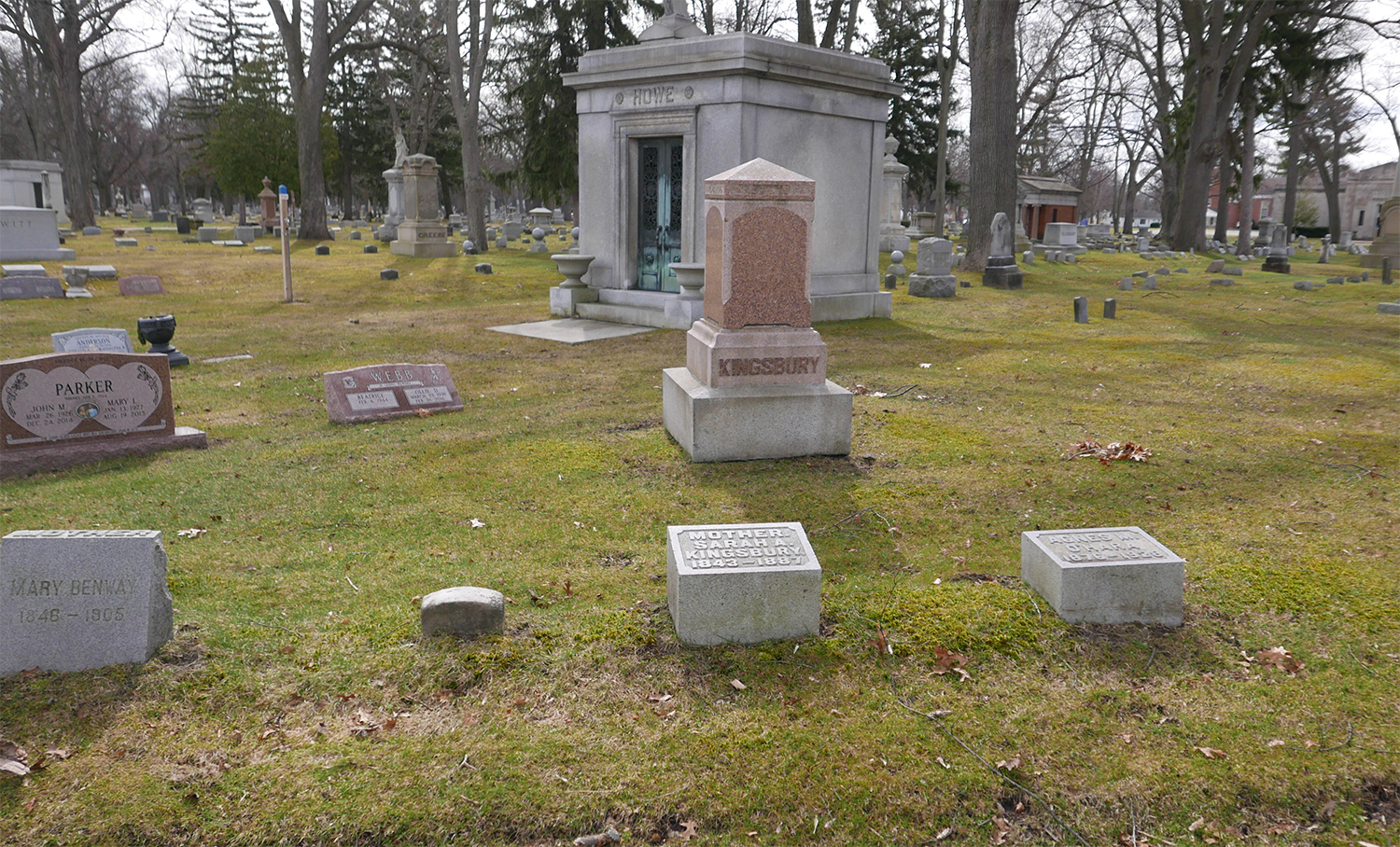 The 3rd Michigan Infantry: Evergreen Cemetery in Muskegon
