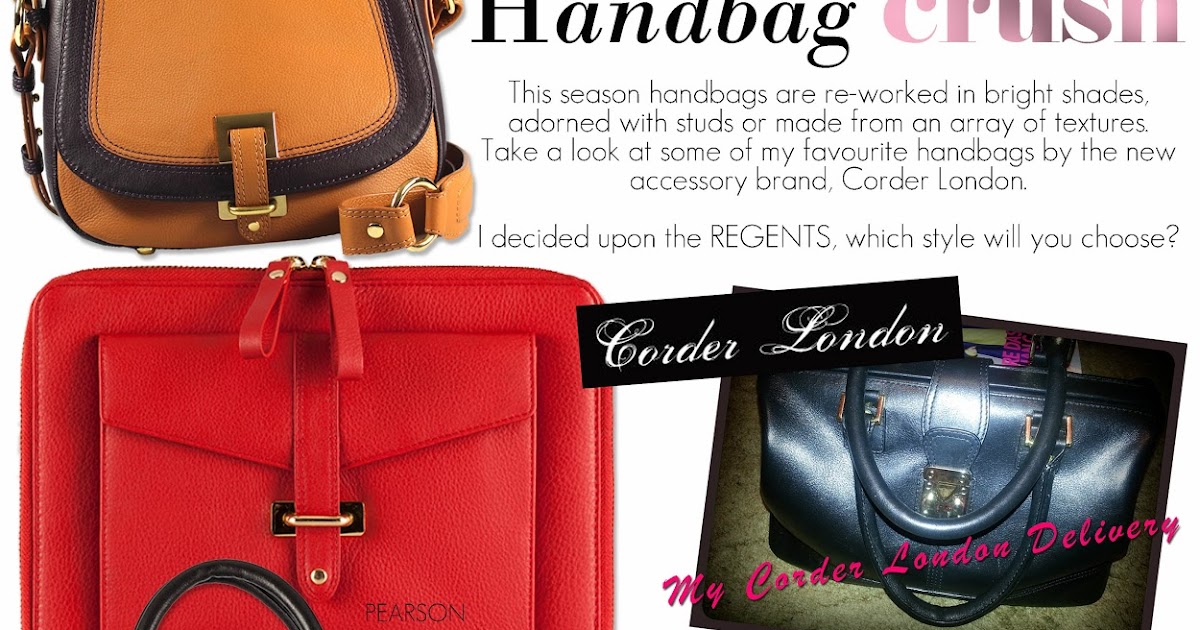 Handbag Crush - Introducing Corder London - by Sarah-Hayley Owen