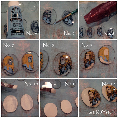 ArtJoyStuff: Reverse Painting On Glass, A Simple How-To