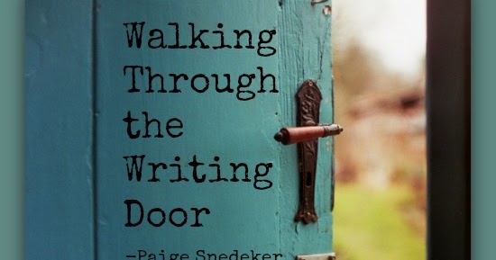 The Write Conversation: Walking Through the Writing Door