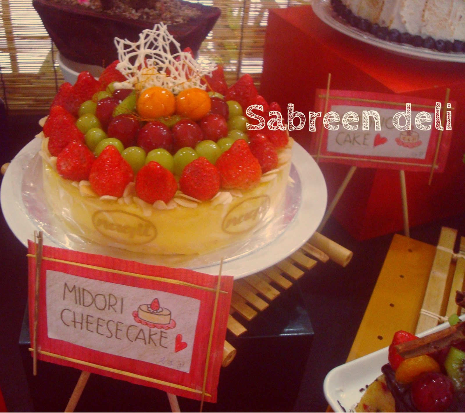 Sabreen Deli Cake House: Midori Cheesecake