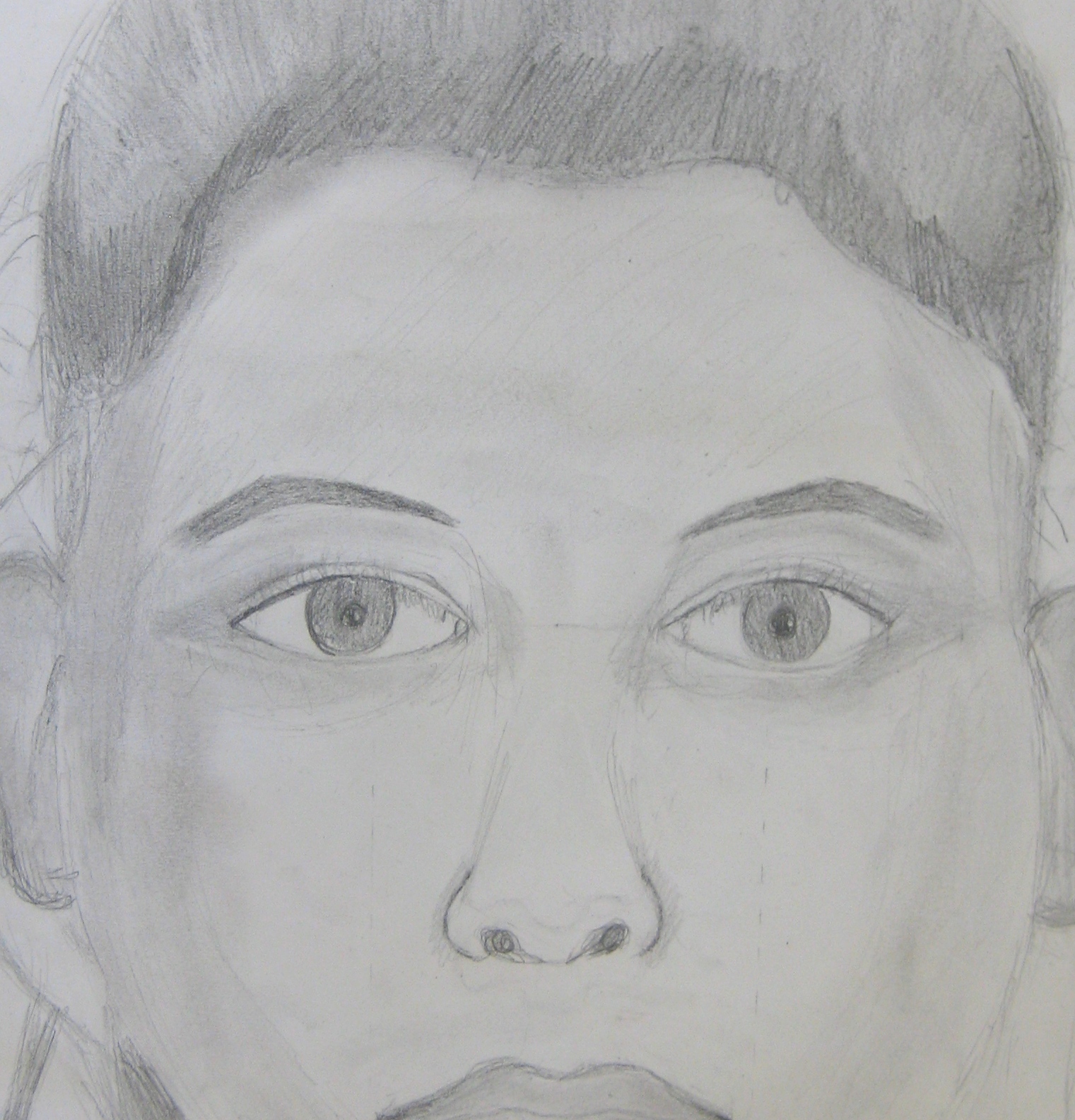 Student Artwork: Year 9 Self-Portraits