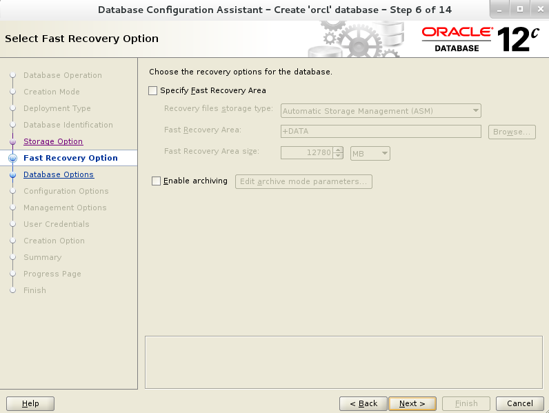 Creating Oracle Database Using Dbca In 12c R2 Oraclenext Solution To Your Oracle Problems