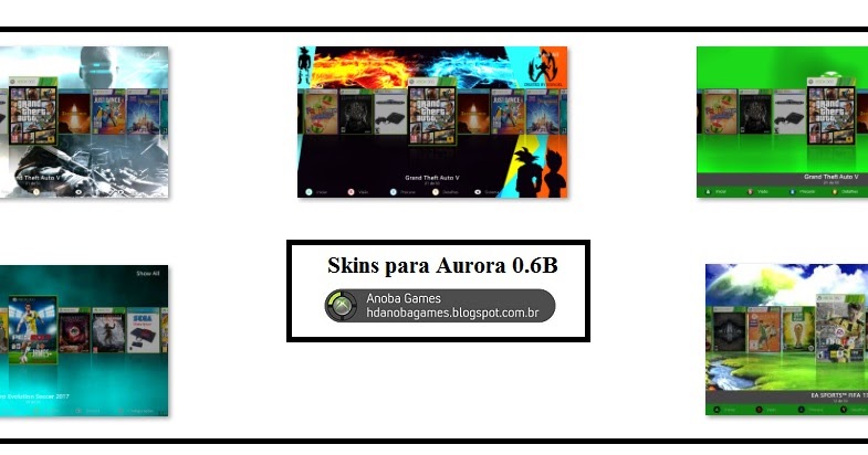Hd Para Xbox 360 Rgh Jtag Skins Para A Nova Aurora 0 6b Download