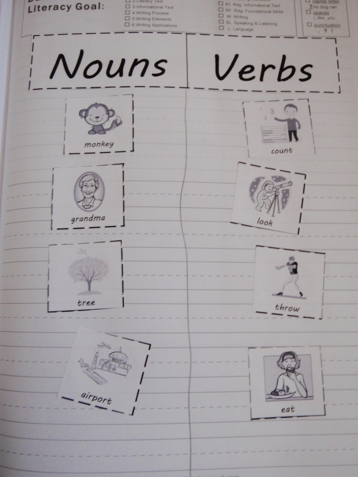 Tales from a Traveling Teacher: Nouns/Verbs FREEBIE and some England pics!