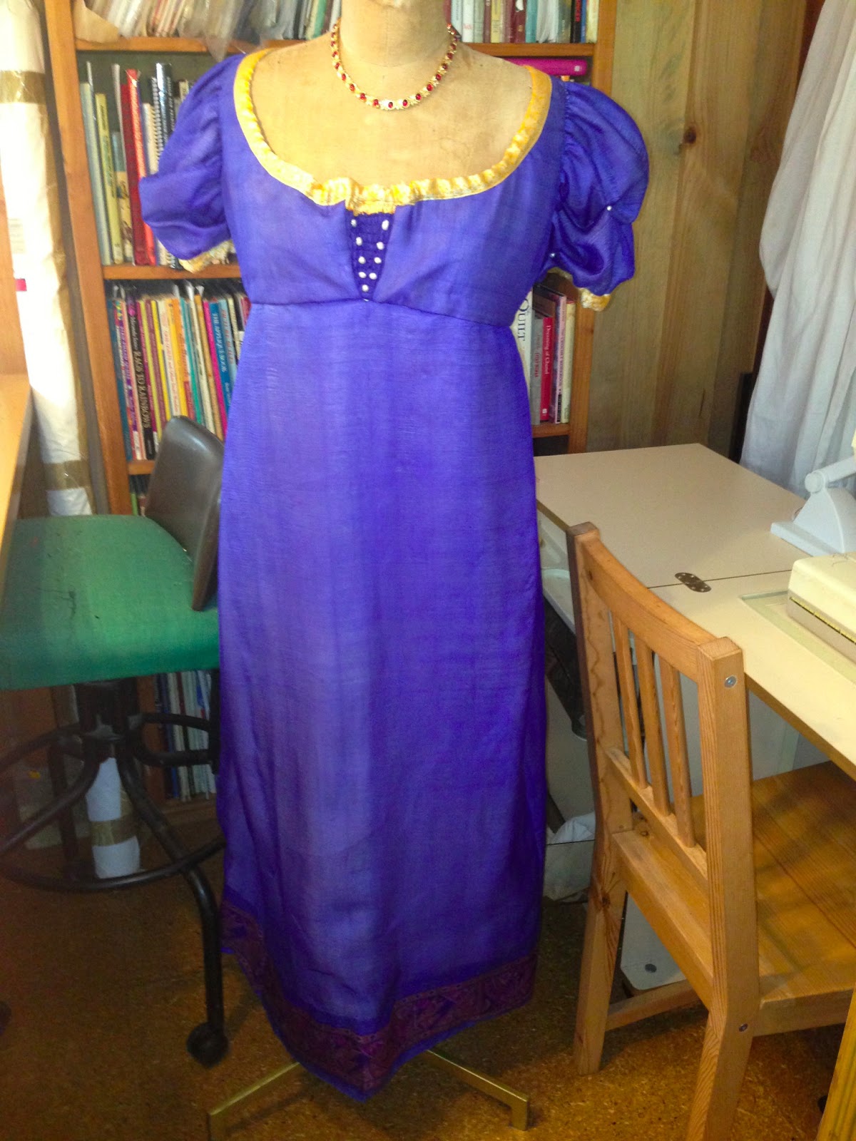 The Tailor's Apprentice: Making gowns in the style of 1813 to celebrate ...